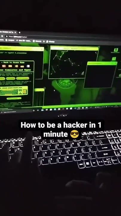 How To Be A Hacker In 1 Minute 😎 Shorts Viralvideo Viralshorts Youtube