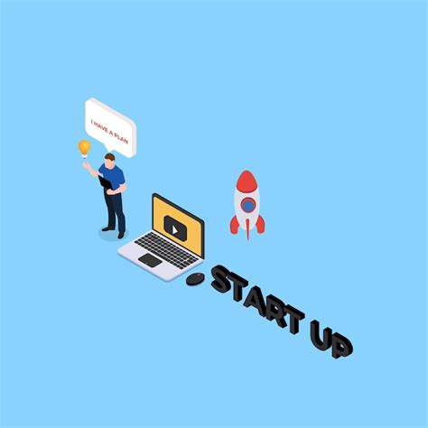Premium Vector Businessman Planning Prototyping And Testing Startup Idea