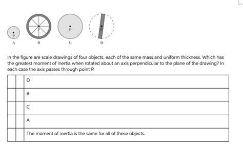 Solved In The Figure Are Scale Drawings Of Four Objects