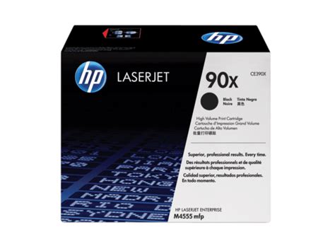 HP 90X High Yield Black Original LaserJet Toner Cartridge - (CE390X ...
