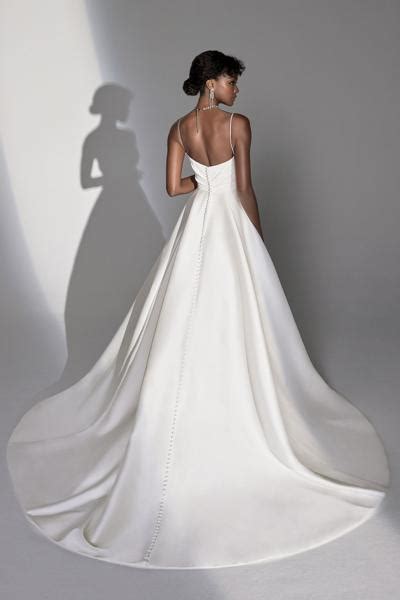 Style Inez Modern Clean Ball Gown With Pleated Bodice Justin