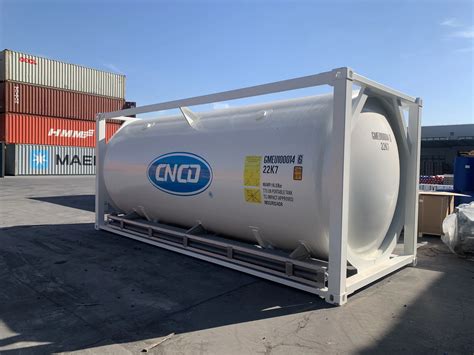 คอนเทนเนอร์ Iso ขนาด 20 ฟุต Asme Cryogenic Lox ถังเก็บ Iso Tank T75 โรงงานคอนเทนเนอร์ขนส่งผู้