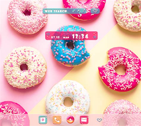Colorful Donuts Theme Para Android Descargar