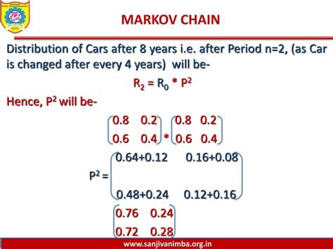 3 1 3 case 1 markov chain ppt