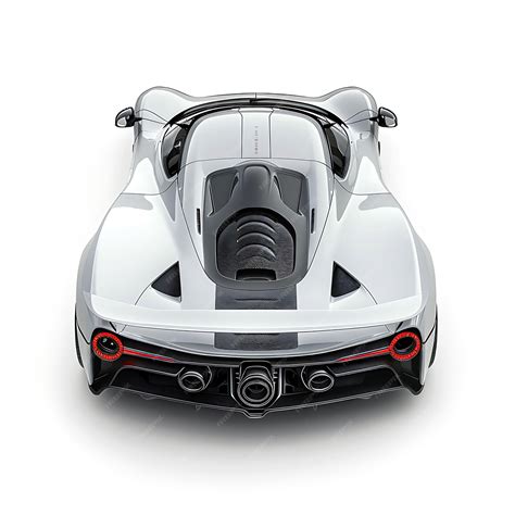 Gordon Murray T50 Hypercar Lightweight And Aerodynamic Desi Isolated