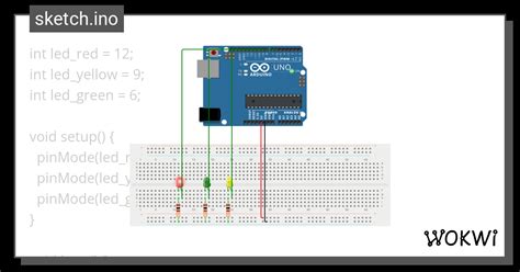 Trafficlightsystem Wokwi Esp32 Stm32 Arduino Simulator
