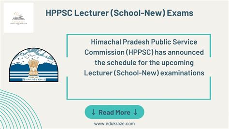 HPPSC Notification For Upcoming HPPSC Lecturer Babe New Exams