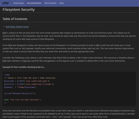 Php Documentation Dark Mode How To Enable It Night Eye