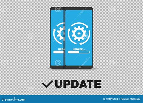 System Software Update And Upgrade Concept Loading Process In Smart