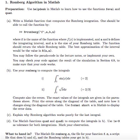 Preparation Use Helpdesk In Matlab To Learn How To