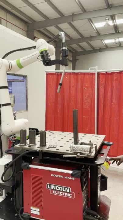 mark slater on linkedin lincoln cobot welding robot