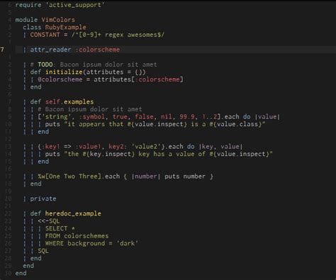 Vimのカラースキーマをいろいろ試した めもみめも Vimのカラースキーマをいろいろ試した めもみめも