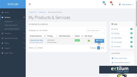 Manage Privileges For Mysql Database Client Area Extilum Knowledgebase
