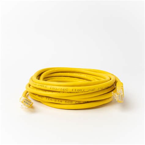 UniXtr Patch Cord Cat Yellow M Compucable