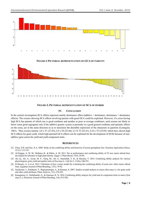 Combining Ability Analysis And Nature Of Gene Action For Grain Yield In Maize Hybrids Pdf