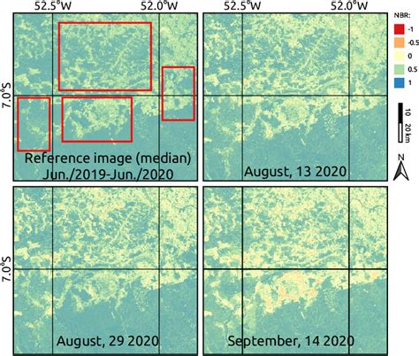 Figure 1 From Fire Detection With Multitemporal Multispectral Data And
