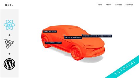 how to use react three fiber with wordpress tutorial vite js acf