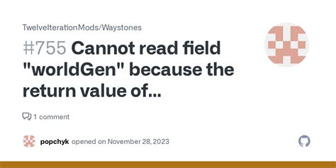 Mod Loading Has Occured · Issue 755 · Twelveiterationmodswaystones