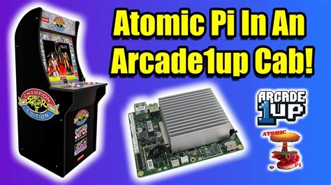 Atomic Pi In An Arcade1up Cabinet Linux Retropie X86 Youtube