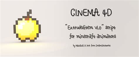 C4D Python Script Extrudeditem V1 0 On Behance