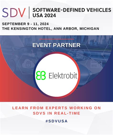 Elektrobit On Linkedin Elektrobit Automotiveindustry Automotive Sdvusa Sdv…