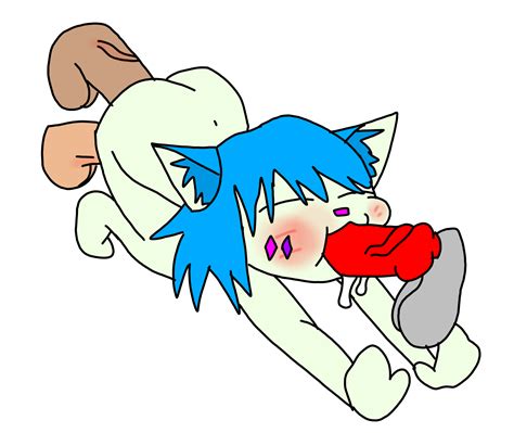 Rule 34 4some Anal Bam Steam Blowjob Blue Hair Blush Canine Penis Cat