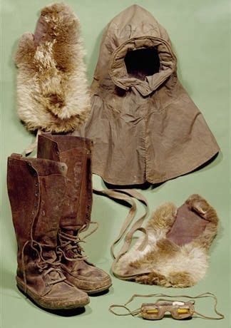 Robert Falcon Scotts Clothing Worn During His Journey To The South