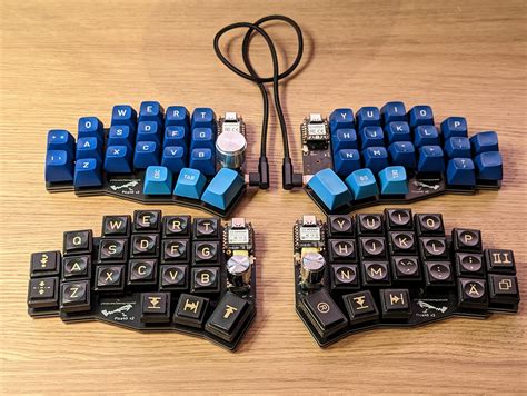 Pica40 V2 Wiredwireless Split With Xiao Mcus Rergomechkeyboards