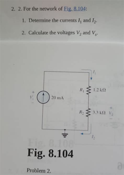 Solved For The Network Of Fig Chegg