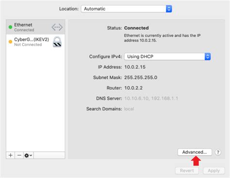 How To Change Your DNS Servers On MacOS Support Center CyberGhost VPN