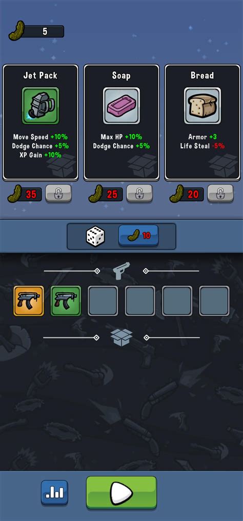 i have seen when you buy weapon algorithm gives you more of that weapon