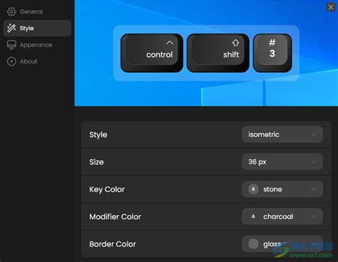 Keyviz键盘可视化工具下载 按键操作实时显示工具v 官方版 极光下载站