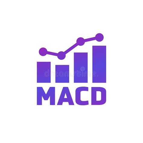 MACD Trading Indicator Icon Vector Stock Vector Illustration Of Indicator Market