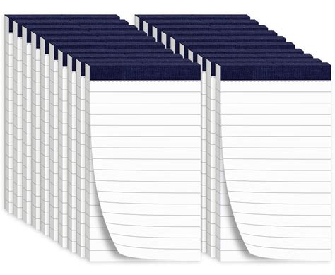 20 Pack Note Pads Scratch Pads 30 Lined Paper Per 3x5 Inch Sized Writing Pads With