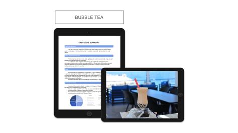 Boutique De Bubble Tea Voici Lexecutive Summary Doc