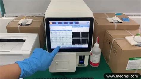 Fully Automatic 3 Part Automated Hematology Analyzer For Hospital Model Name Number Fx 19 Et