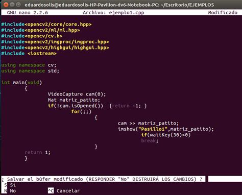 Ejemplo 1 En Opencv Hetpro Tutoriales