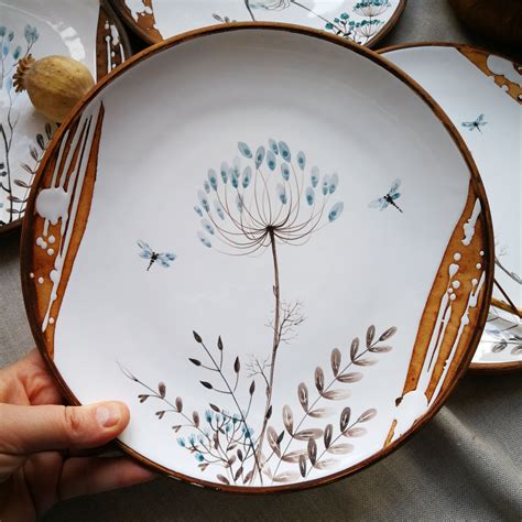Handcrafted Pottery Plates