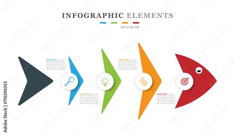 Vector Infographic Format With Steps Can Be Used For Process Diagrams Presentations Workflow