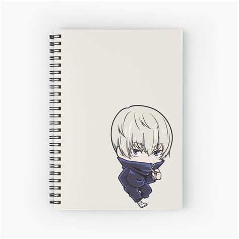 Toge Inumaki Cute Adorable Chibi From Jujutsu Kaisen Spiral Notebook For Sale By Oblivivn