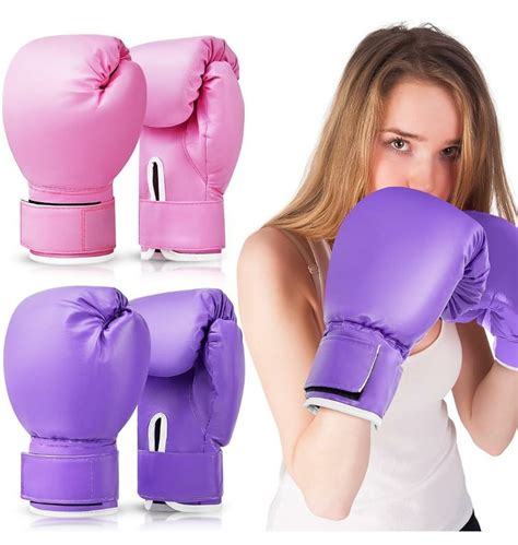 Vercanmonth 2 쌍 권투 장갑 여성용 킥복싱 남성용 프로 트레이닝 스파링 전체 펀칭 차단 파워 백 티몬