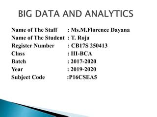 Introduction Of Big Data Unit PPT