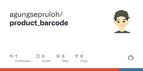 github agungsepruloh product barcode