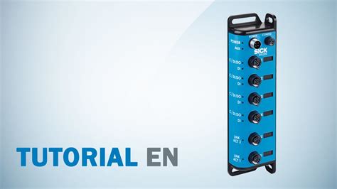 Tutorial Sig200 Working With Sopas Et Sick Ag Youtube