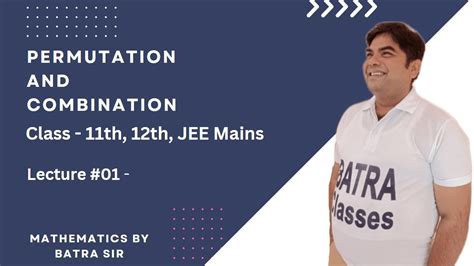 permutation and combination class 11 jee 2023 youtube