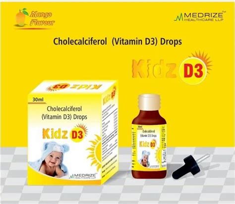 Cholecalciferol Vitamin D3 Drop 30 Ml At ₹ 65 Box In Sas Nagar Id 24210328633