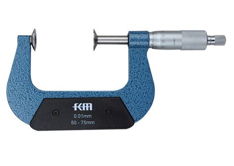 50 75mm Disk Micrometers In Industrial Applications With High Precision