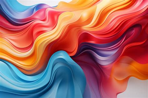 Premium Photo Colorful Liquid Gradient Abstract Background