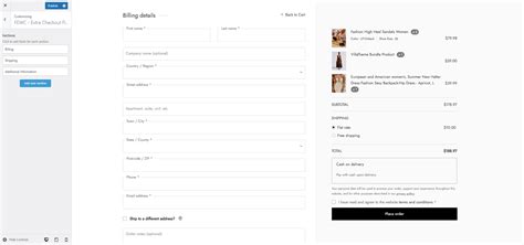 fewc extra checkout fields for woocommerce wordpress plugin