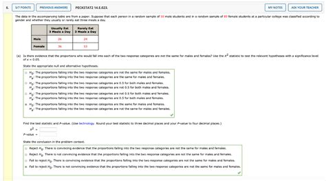 Solved 4 8 Points Previous Answers Peckstat2 14 E 007 My